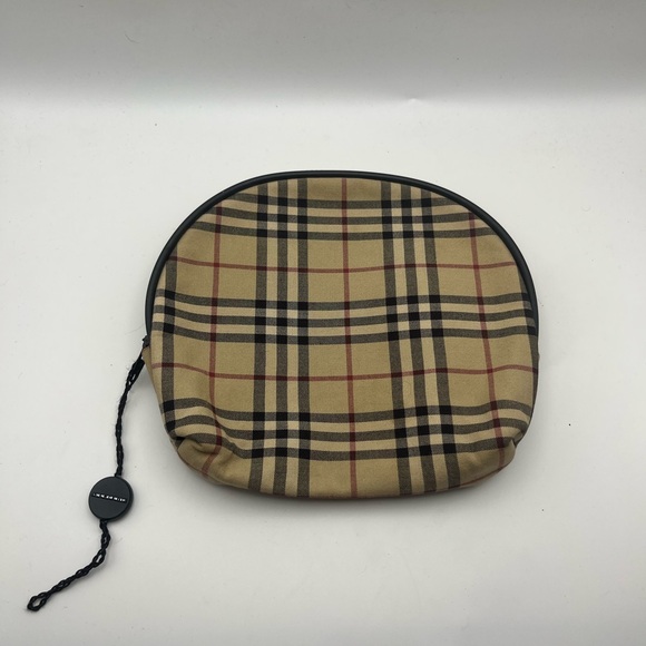 Burberry | Bags | Burberry Beige House Check Pouch | Poshmark
